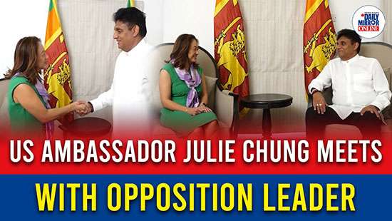 US Ambassador Julie Chung meets with Opposition Leader - DM Videos ...