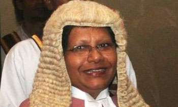 Justice Aluwihare announces the retirement of Justice Ewa Wanasundara ...